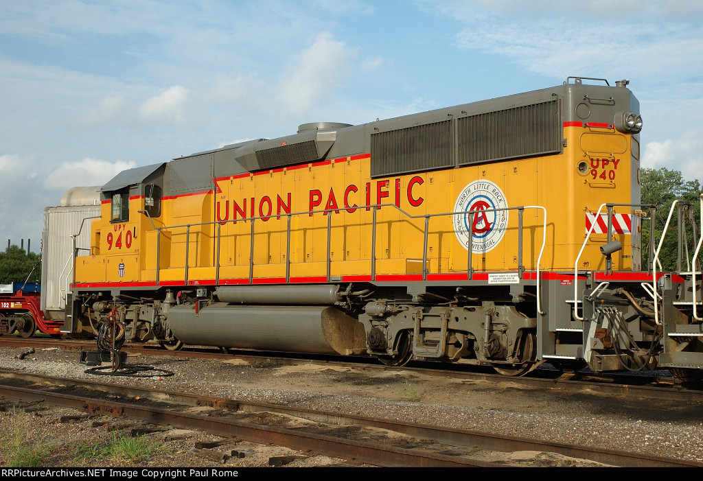UPY 940, S6-1B slug, ex UP 963 EMD GP50,
